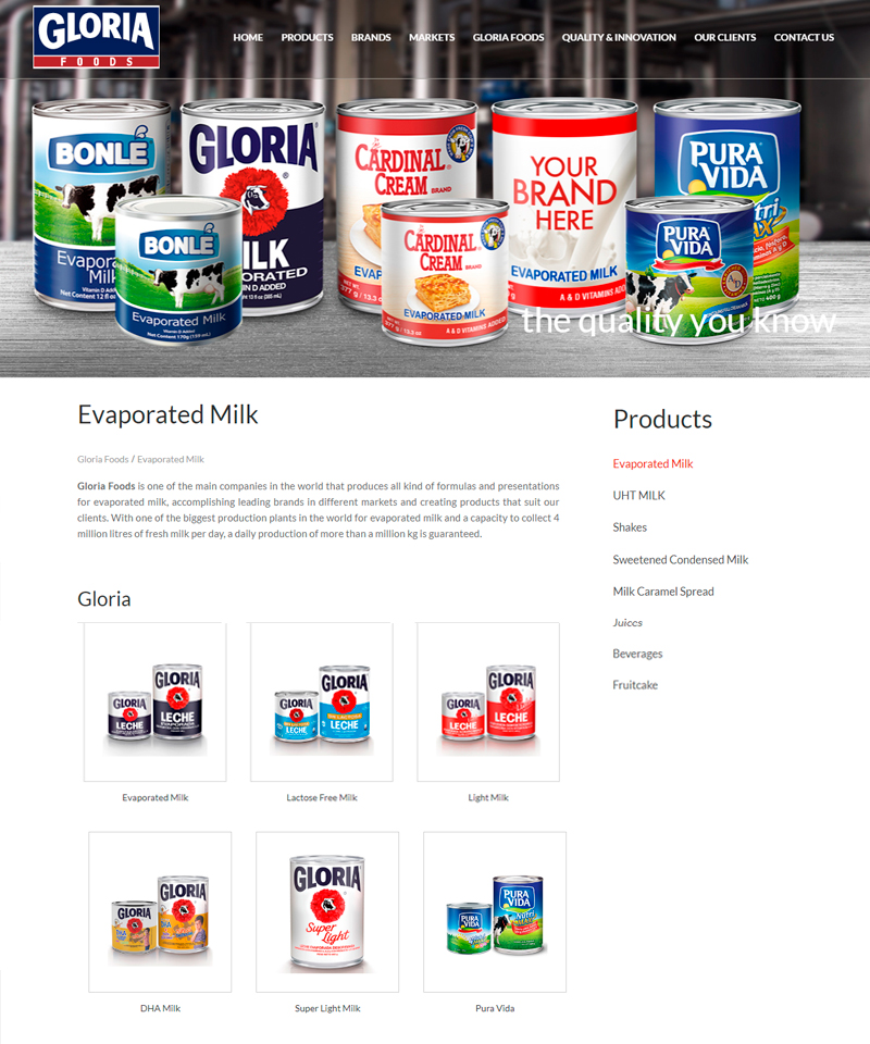 Páginas web - Imacom